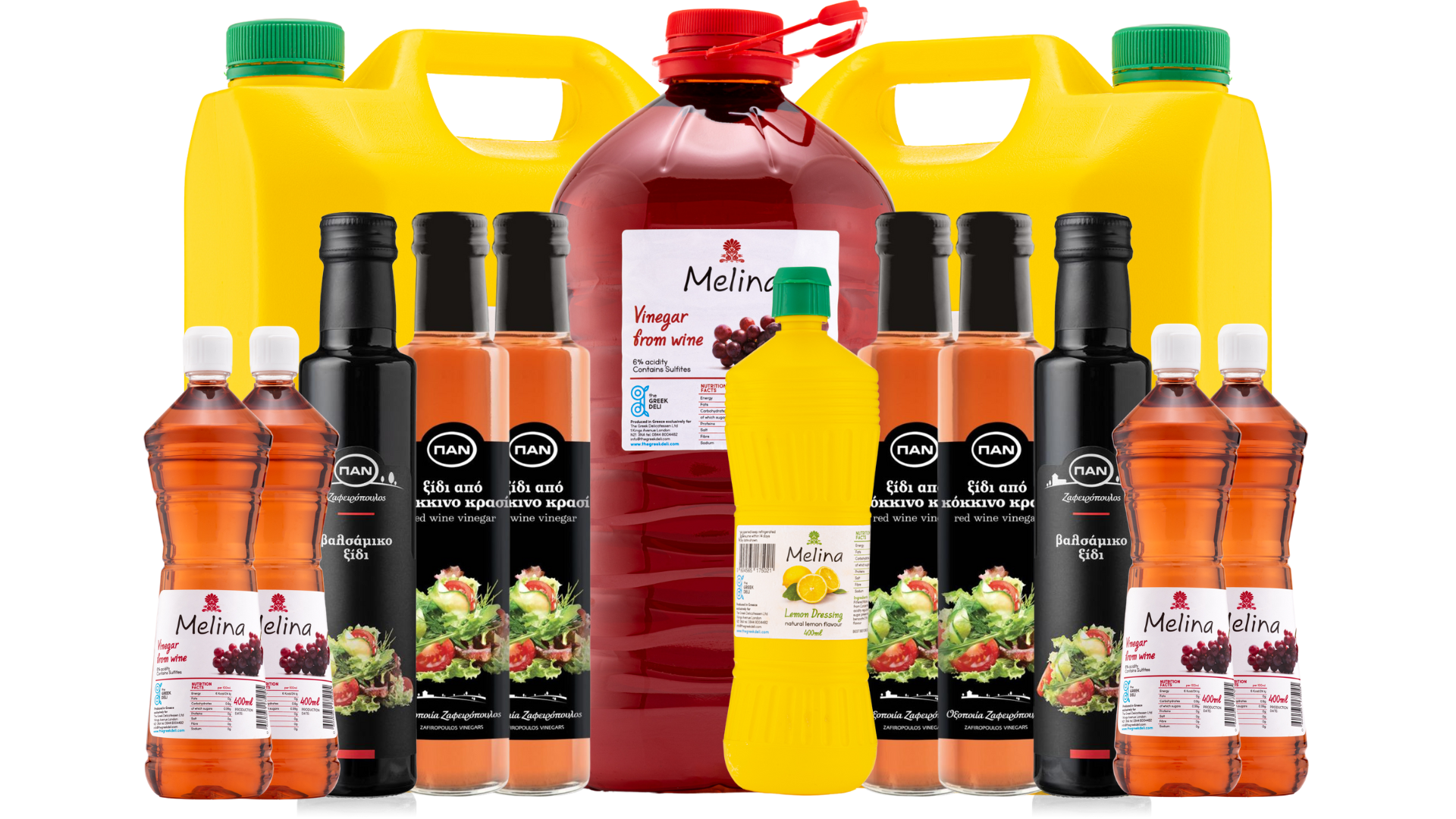 Vinegars & Lemon Dressings - The Greek Delicatessen